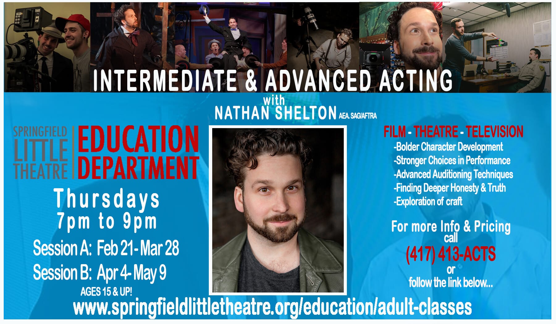 Adult Classes - Springfield Little Theatre